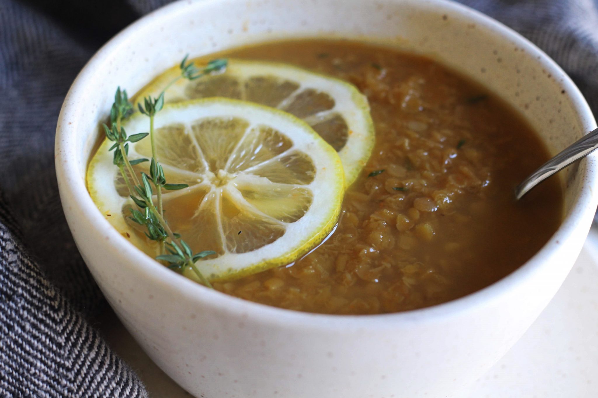 Lemony Lentil Soup » Annie's Kitchen