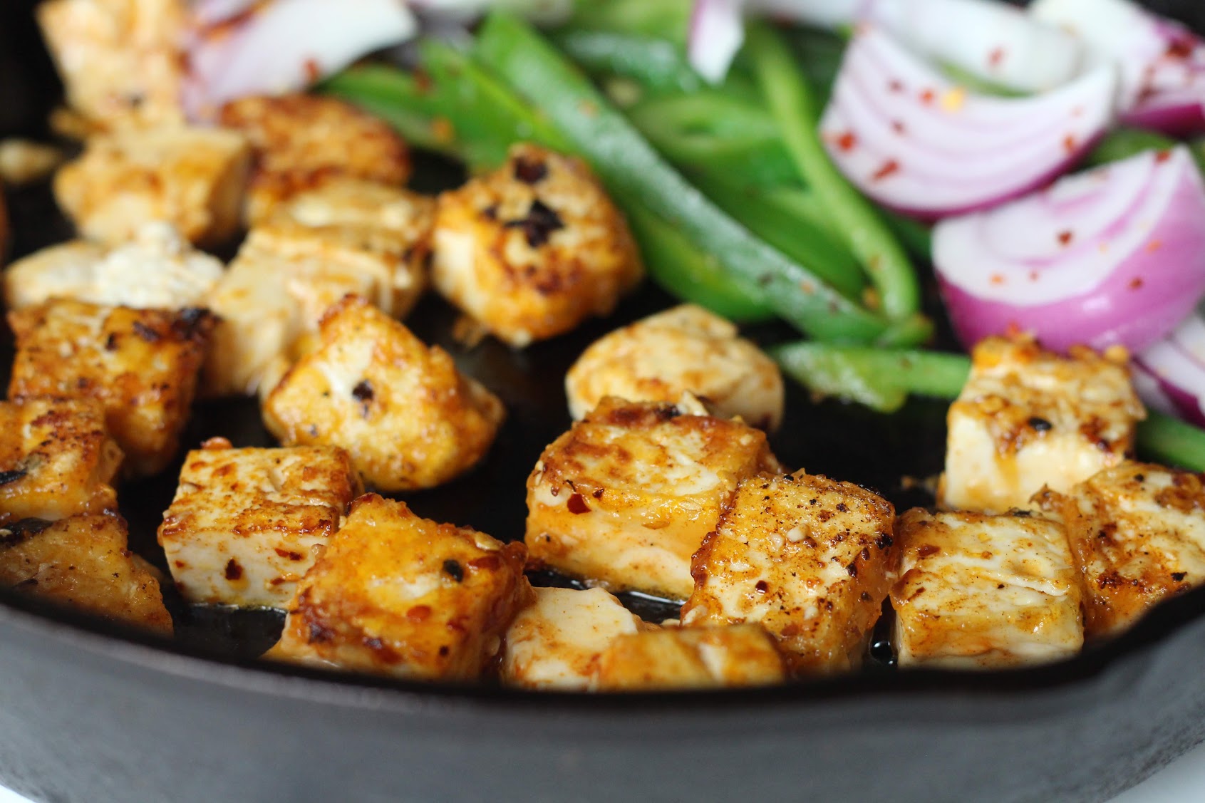 Crispy Tofu Two Ways: Pan and Oven Method » Annie's Kitchen